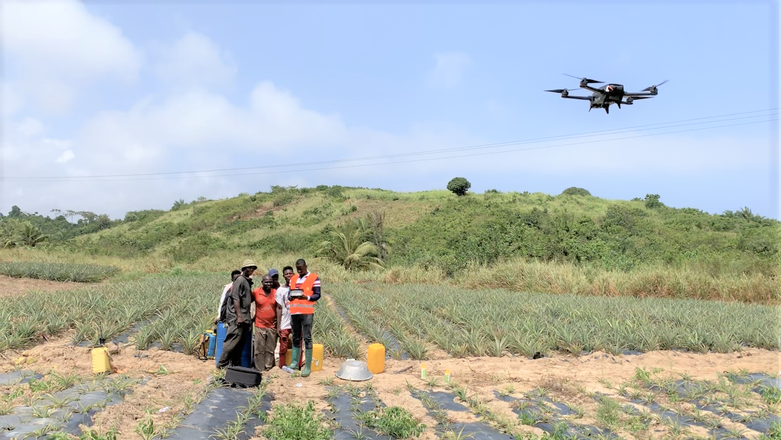 How drone technology impacts livelihoods: the case of Nsadwir farming ...